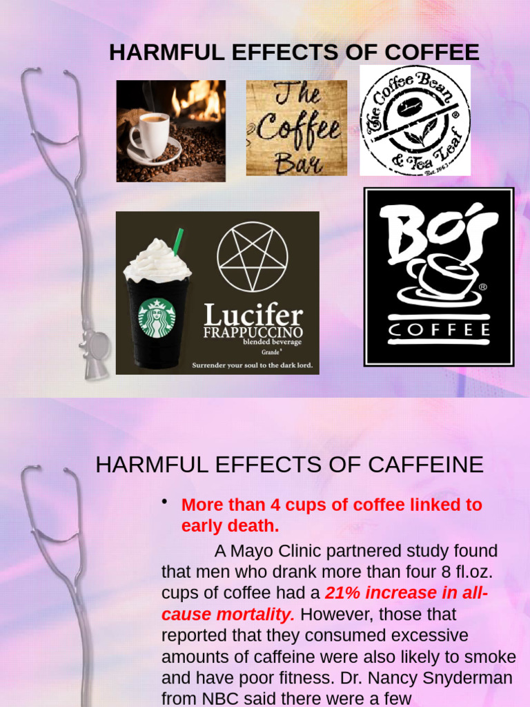 HARMFUL EFFECTS OF COFFEE | PDF | Caffeine | Coffee