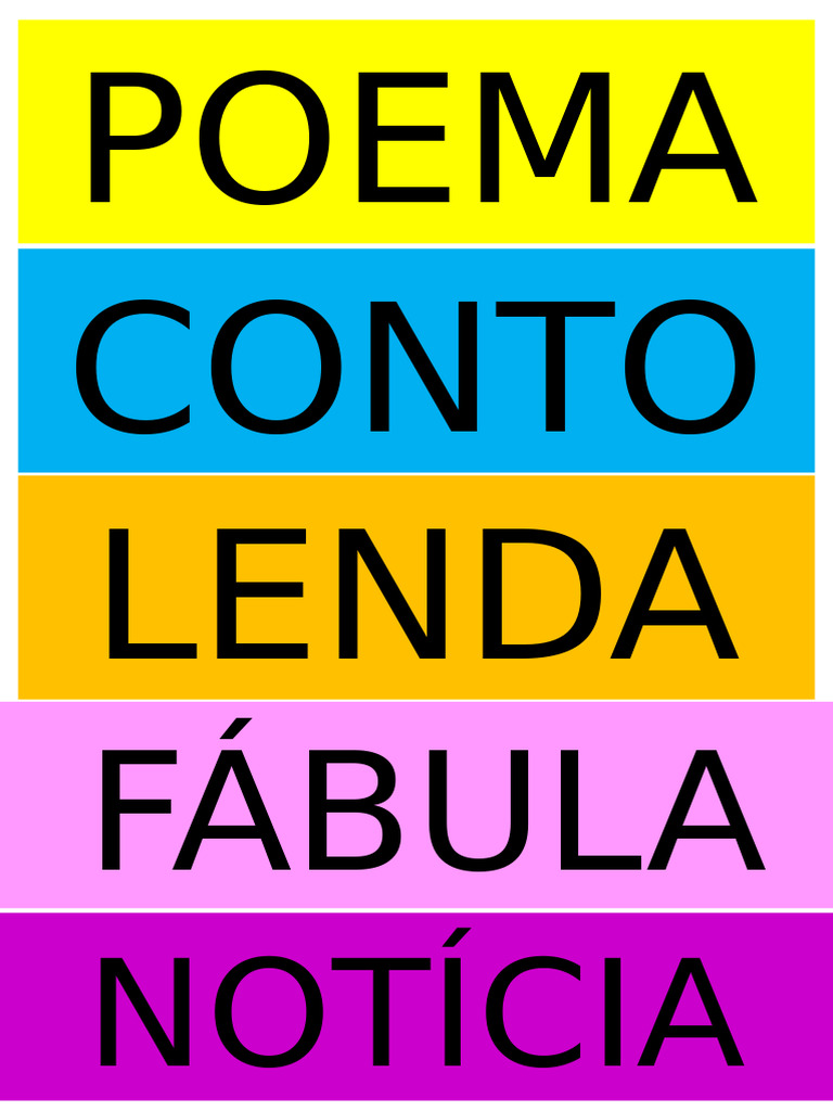 Gêneros Textuais Diversos e Criativos | PDF
