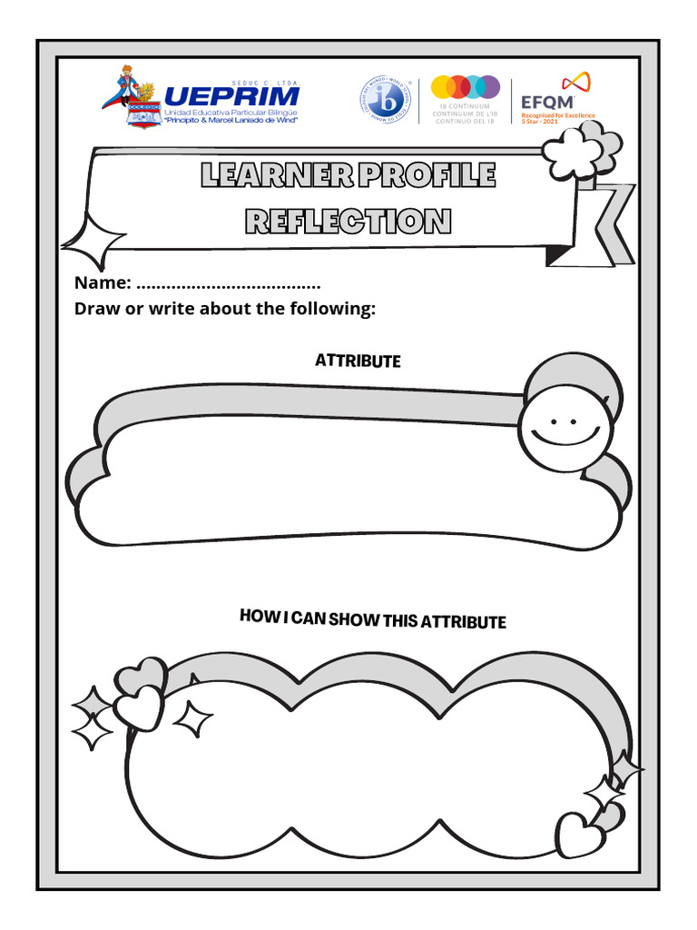 Pink Green Student Reflection SEL Worksheet | PDF