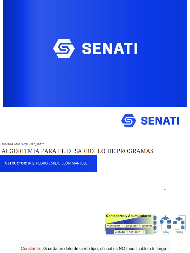 Algoritmos y Estructuras de Control | PDF