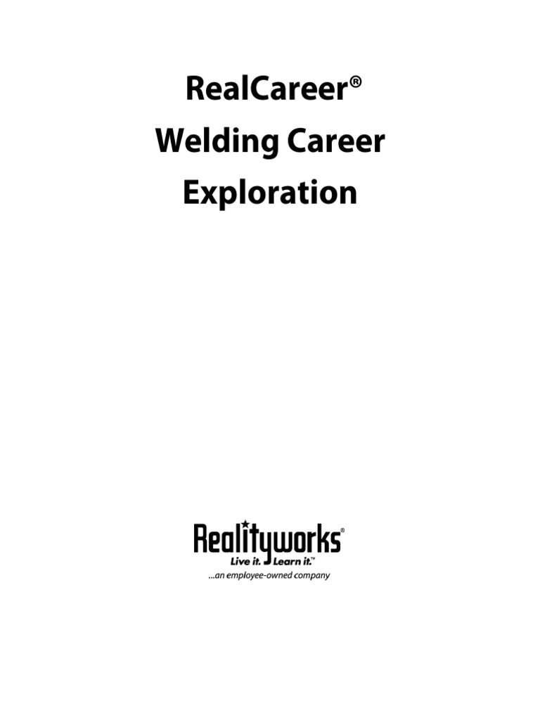 Welding Career Exploration Curriculum Free Asset | PDF | Metal ...