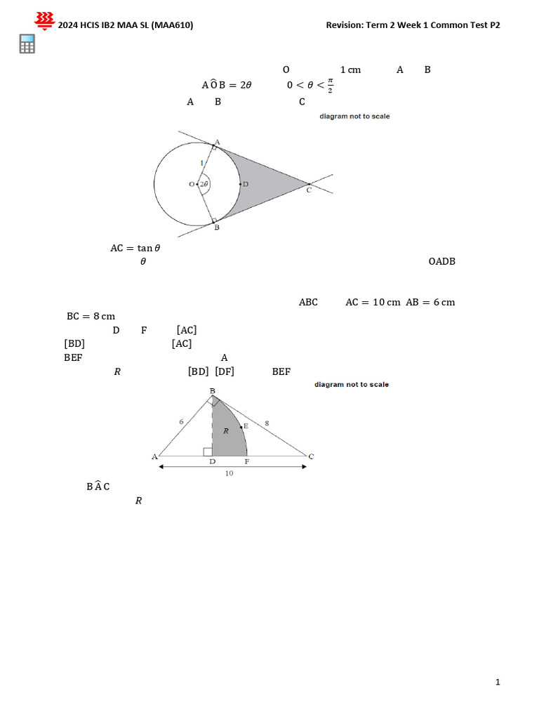 2024_MAA610_CT_Revision_Worksheet__Trigo_and_Diff_ | PDF | Trigonometry ...