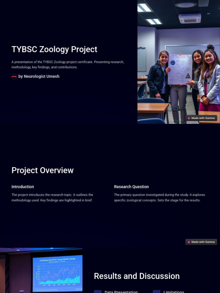 TYBSC Zoology Project | PDF