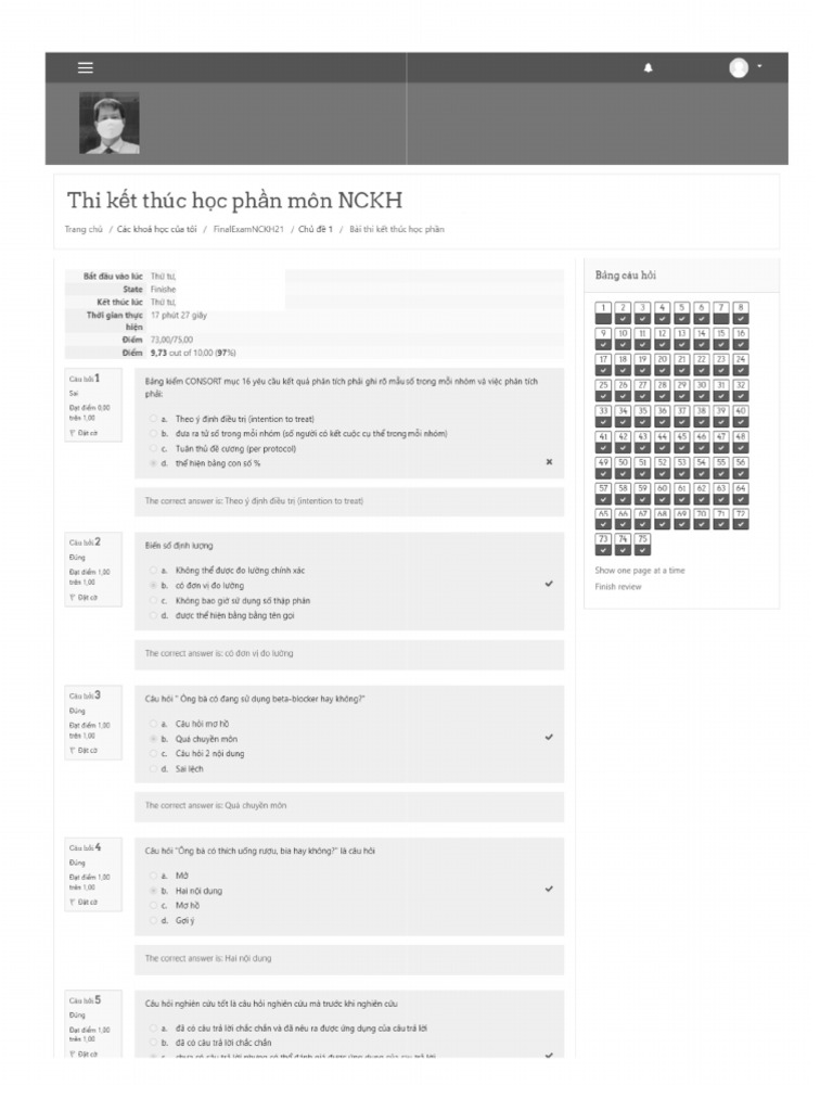 Đề thi thử NCKH | PDF