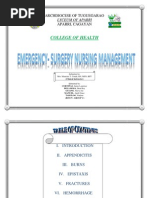 Emergency Nursing Notes | PDF | Emergency Department | Burn