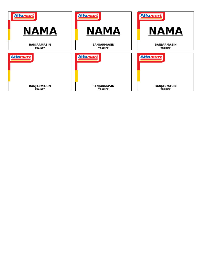 Trainee ID Card Sample for PPPK Guru | PDF