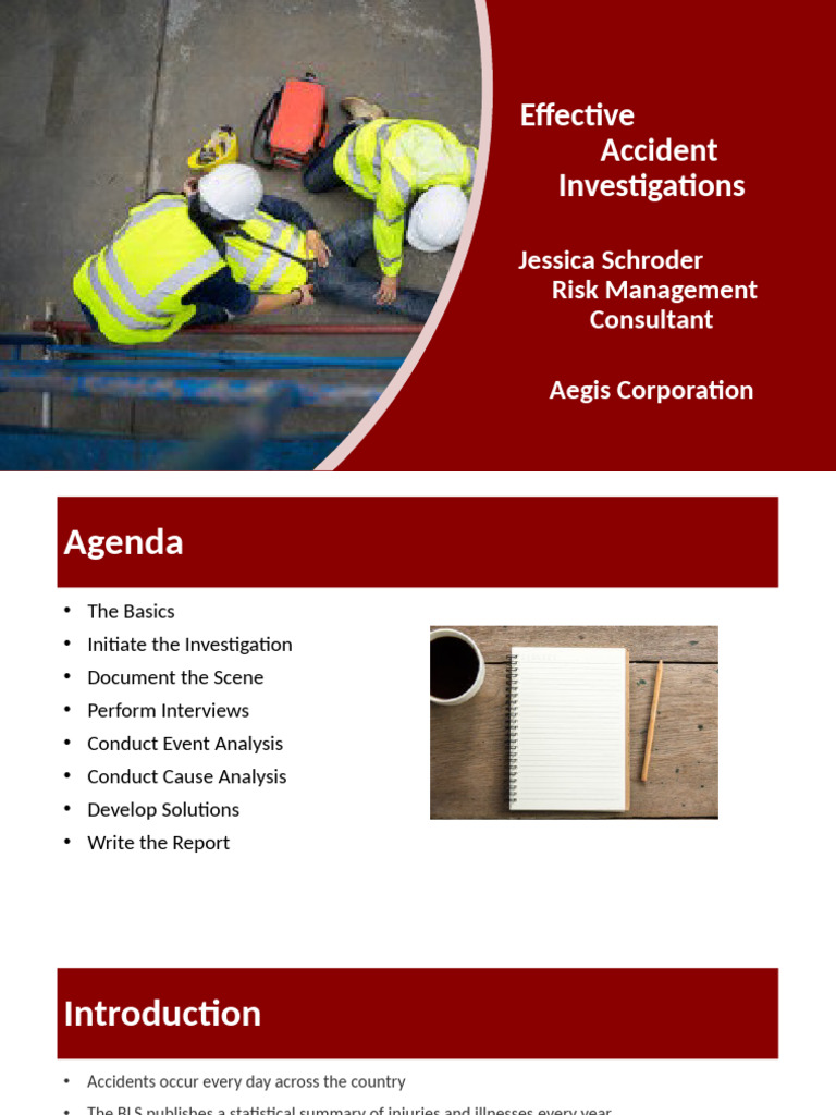 Effective Accident Investigations.081922.JLS 003 | PDF | Safety ...