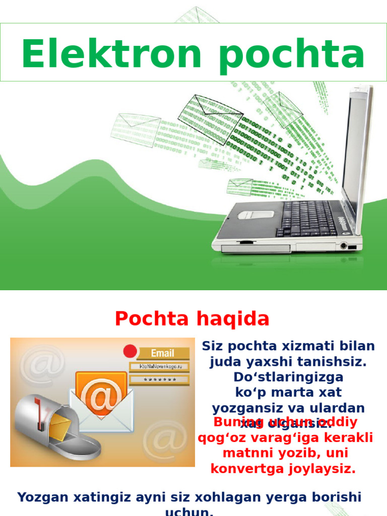 Elektron Pochta | PDF