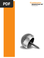 175564-210430 ANZ BI-MENTUM Surgical Technique-Updated | PDF | Hip | Drill