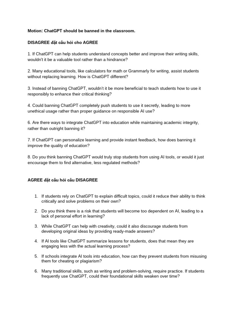 Teaching with ChatGPT in Schools | PDF