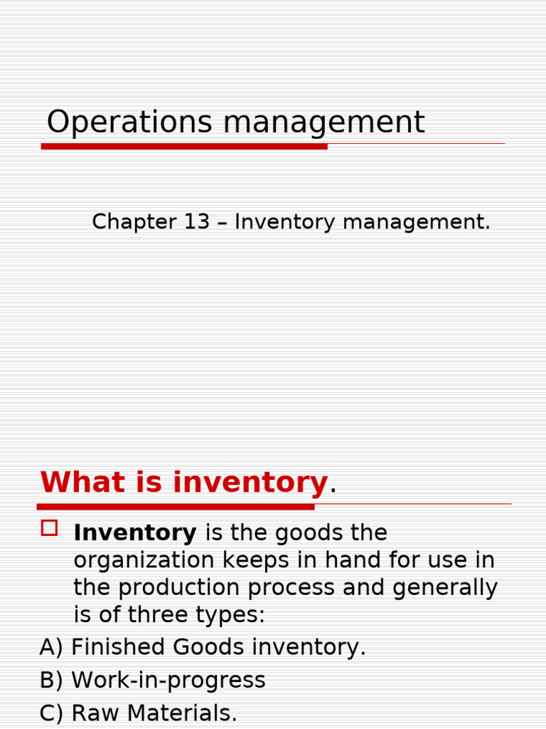 Effective Inventory Management Strategies | PDF | Inventory | Economics