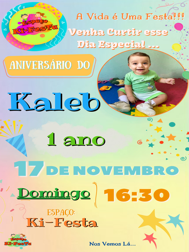 Convite Ki - Festa | PDF