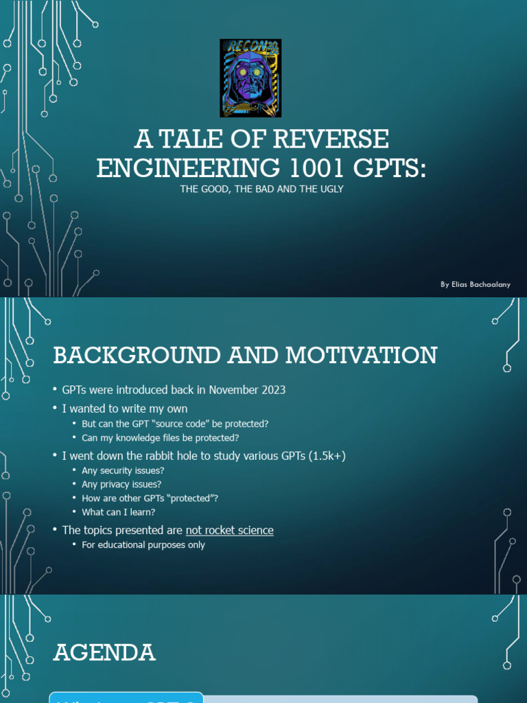 A Tale of Reverse Engineering 1001 GPTs | PDF | Metadata | Computing