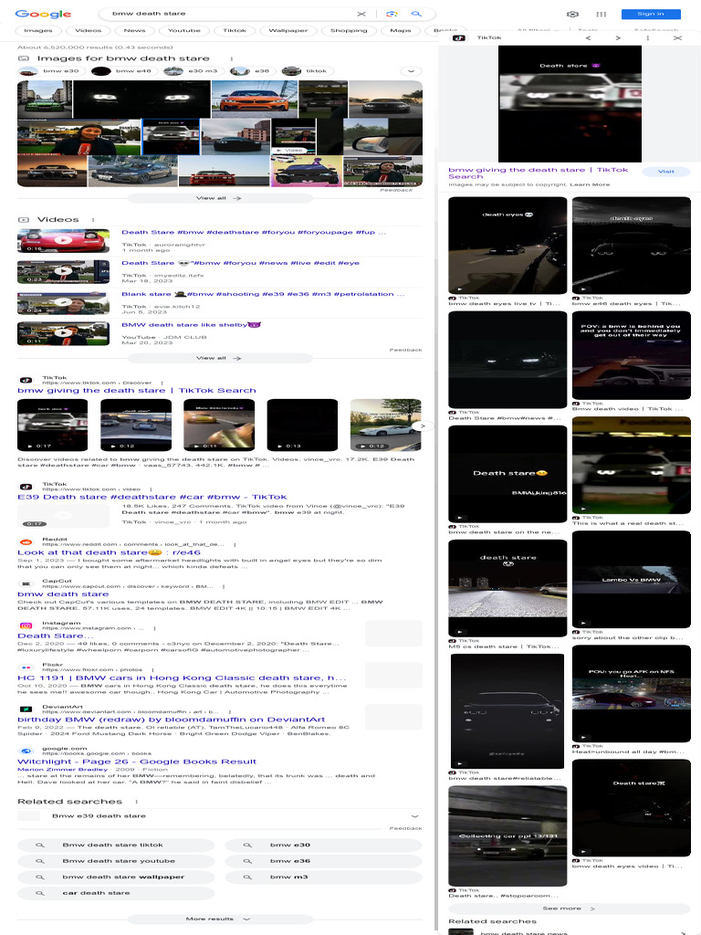 BMW Death Stare - Google Search | PDF | Bmw | Sports Cars