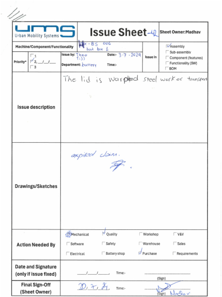 Issue Sheet - 42 | PDF