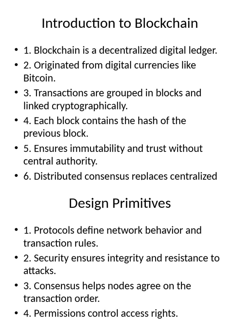 Blockchain Intro Consensus Hyperledger | PDF