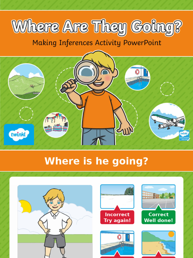 T S 4460 Where Are They Going Making Inferences Activity Powerpoint Ver ...