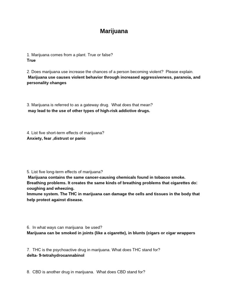 Daniel Sosa - Marijuana Assignement | PDF