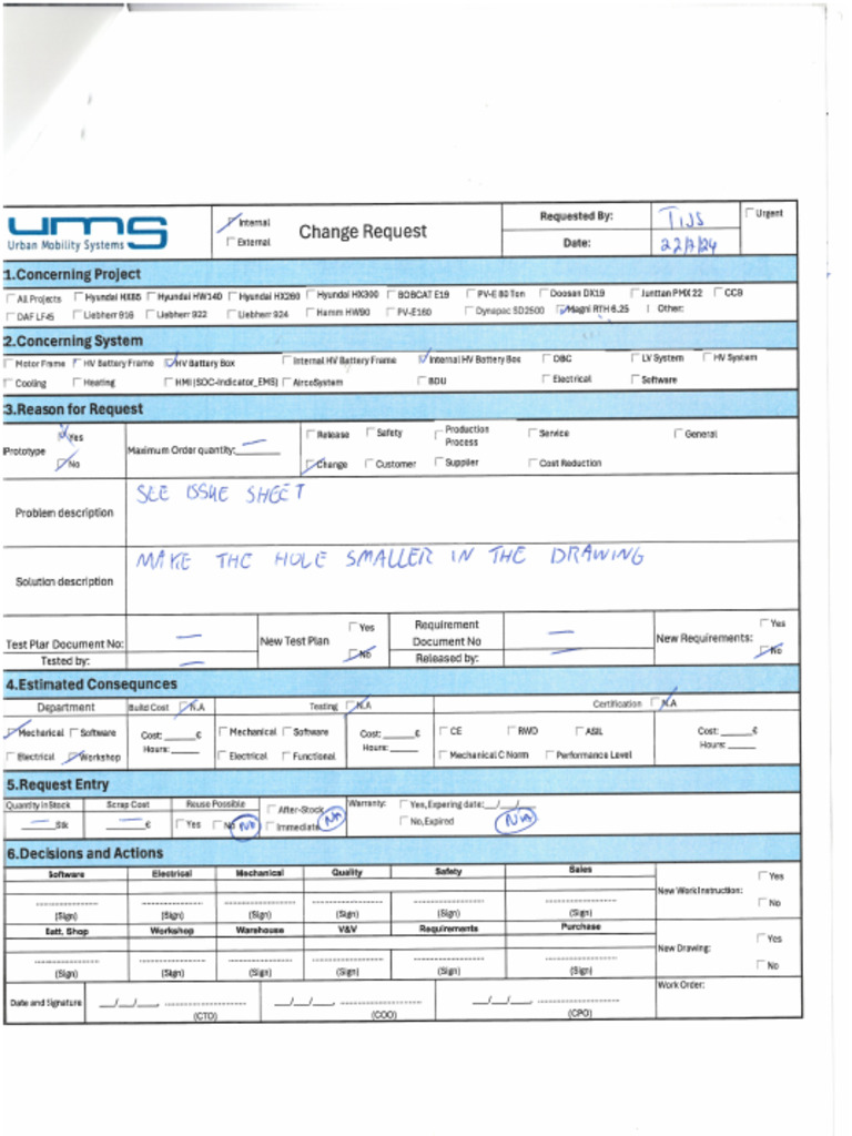 Issue Sheet - CR - 33 | PDF