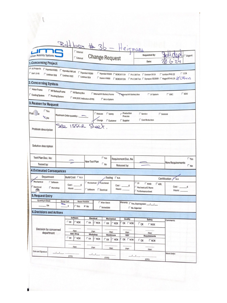 Issue Sheet - CR - 24 | PDF