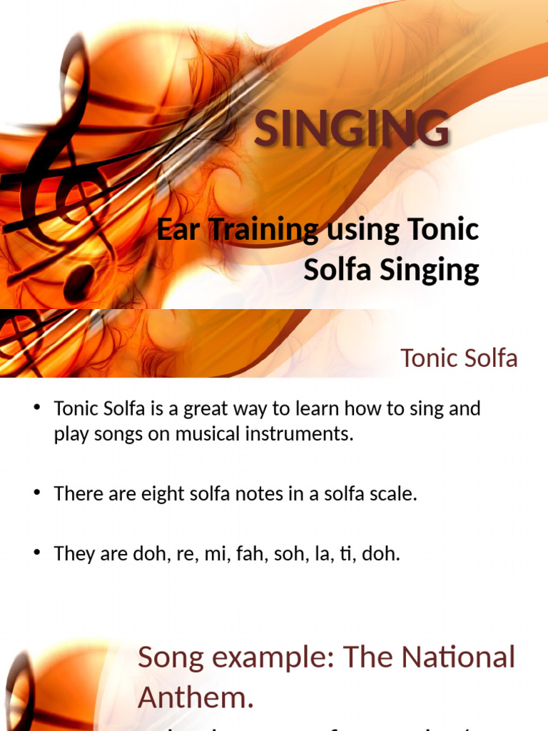 Singing Ear Training | PDF