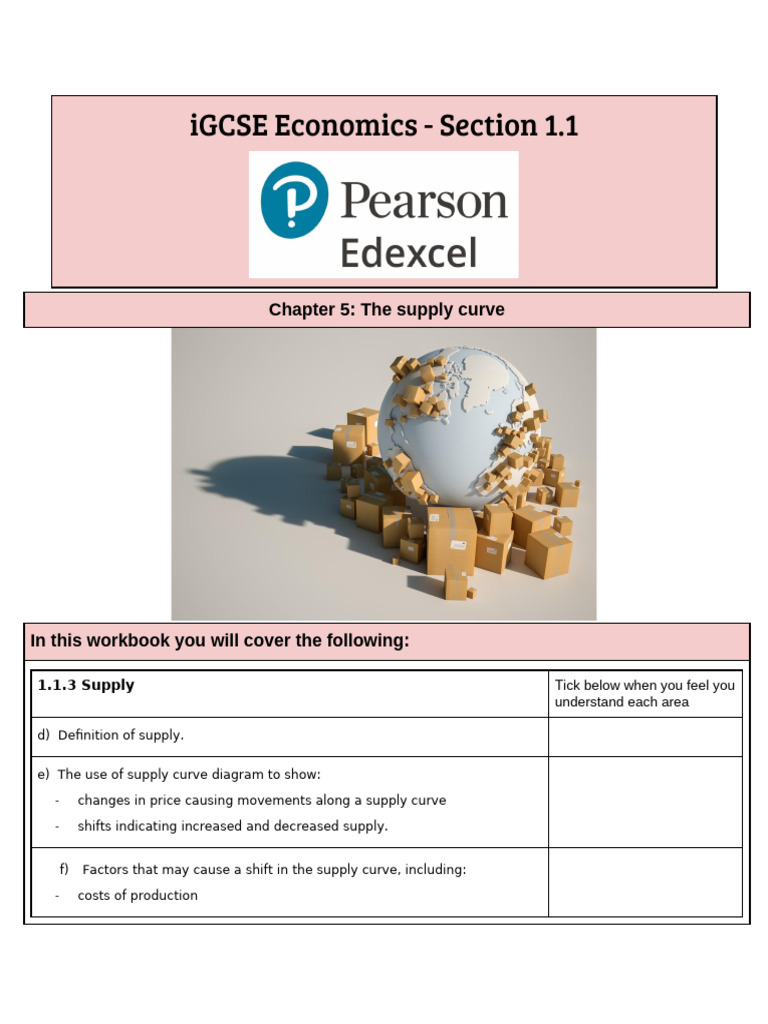 Understanding the Supply Curve in Economics | PDF | Supply (Economics ...