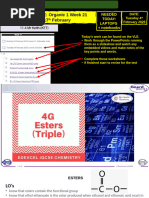 Table of Esters and Their Smells v2 A | PDF | Ester | Chemical Substances