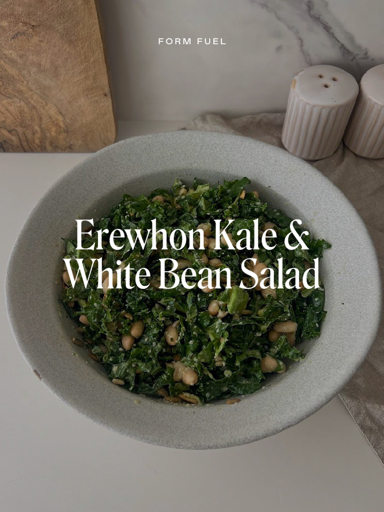 Erewhon Kale White Bean Salad | PDF