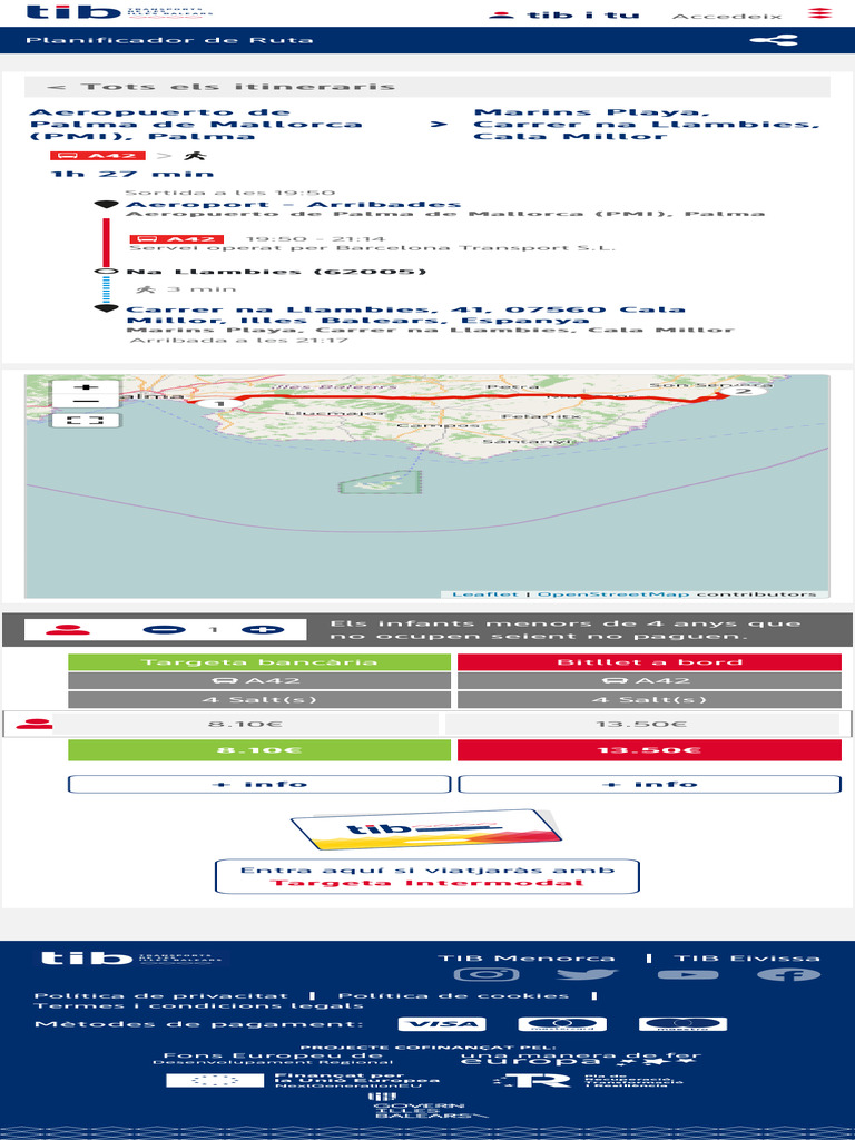 Planificador de ruta - CTM | PDF