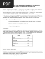 Spices Tool | PDF | Geriatrics | Gerontological Nursing