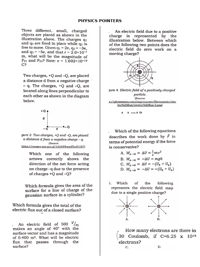 Physics Pointers | PDF