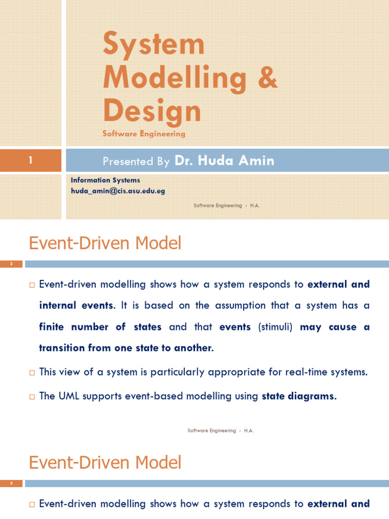 06 SWEng_System Modeling Part II | PDF | Computing | Systems Engineering