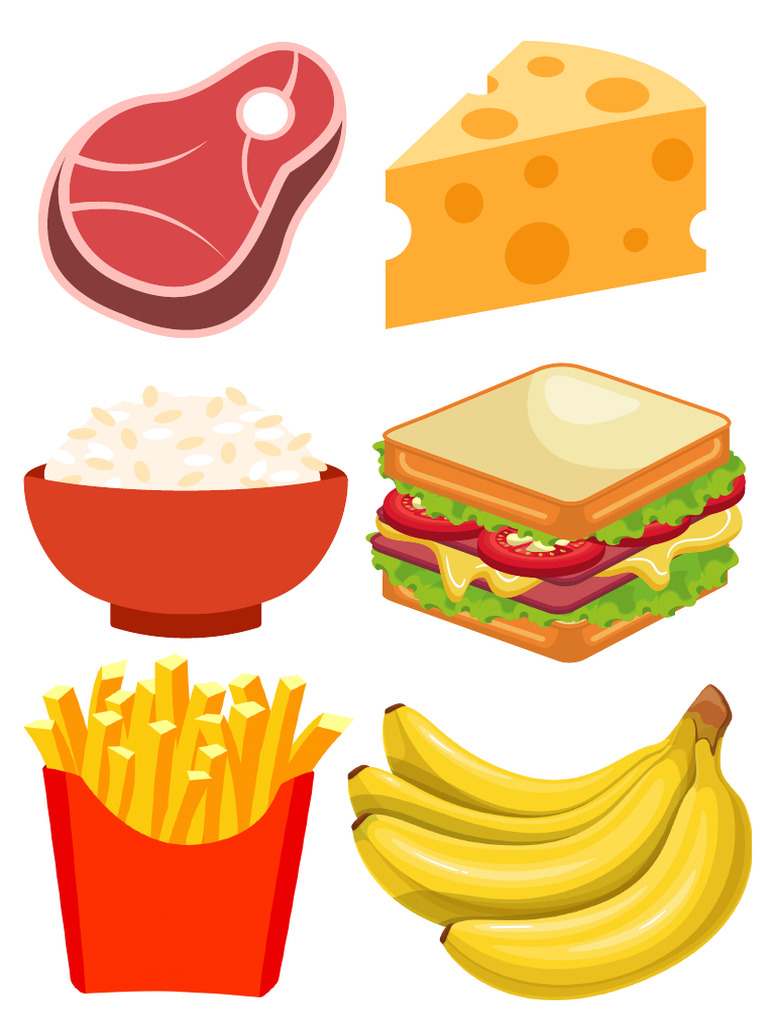 Food Vocabulary List | PDF