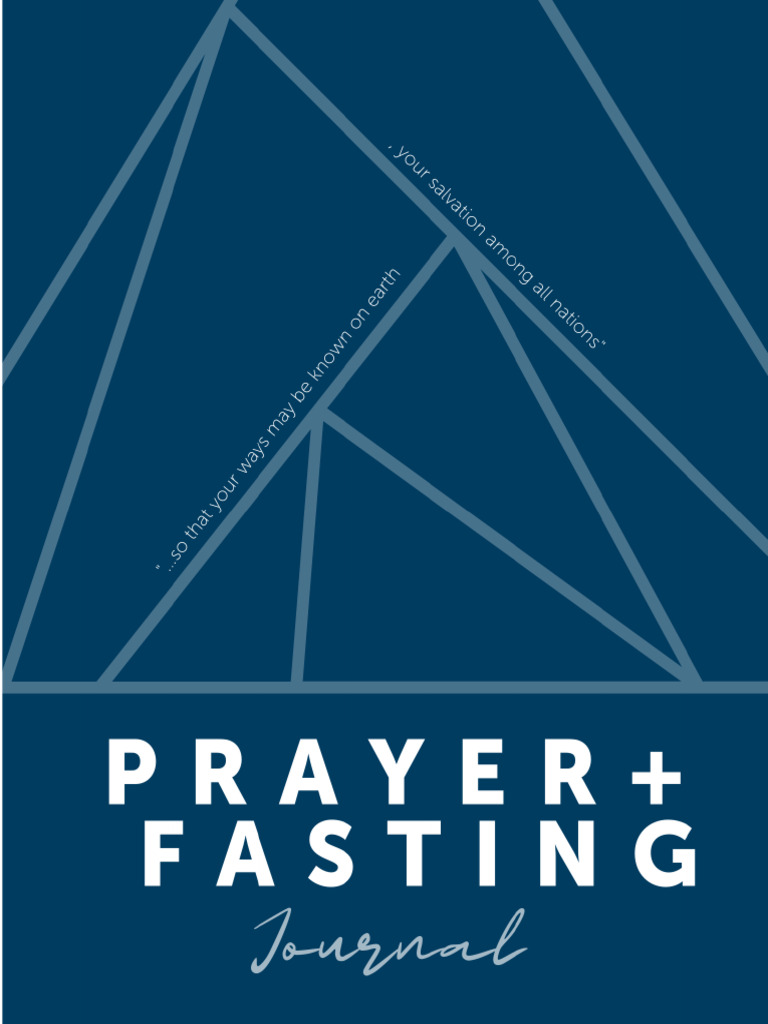 21 Day Fasting Journal 2020 | PDF | Jesus | Prayer