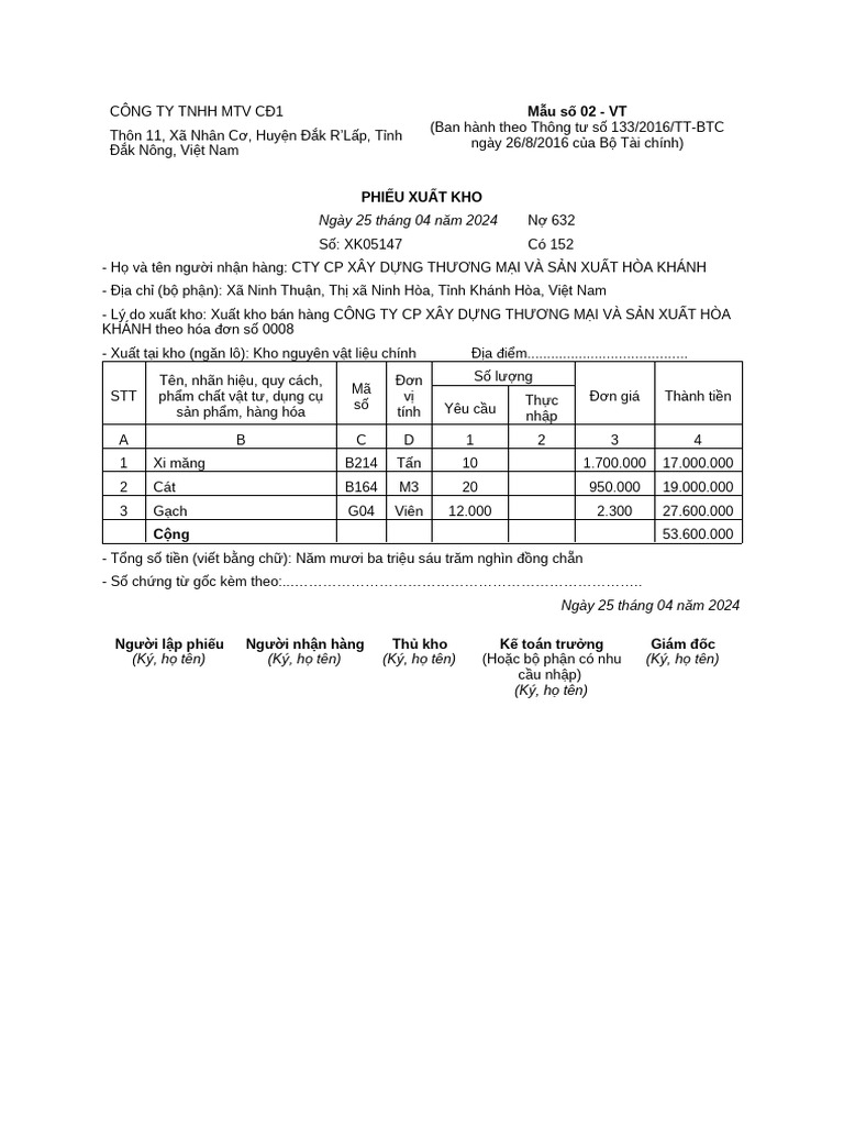 phieu-xuat-kho-2016-thong-tu-133 | PDF