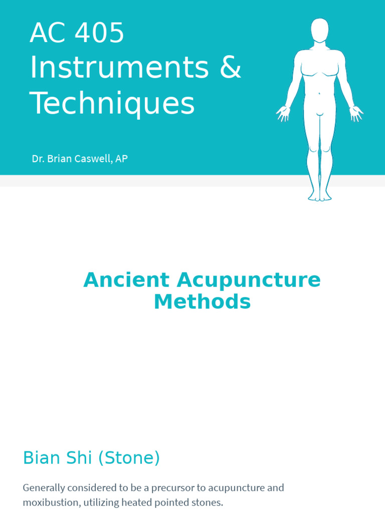 Ancient Bian Stone Therapy Techniques | PDF | Vein | Acupuncture