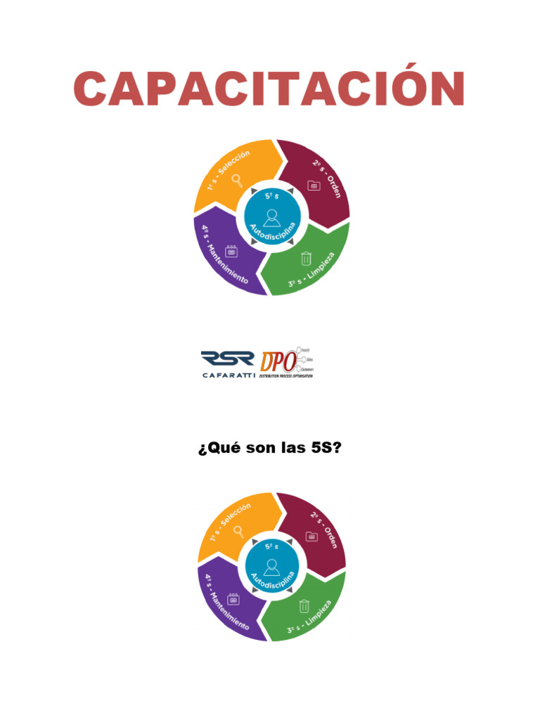Capacitación 5s distribución | PDF