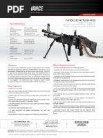Infantry SQD LDR Weapons and Fire SPT | PDF | Machine Gun | Firearms