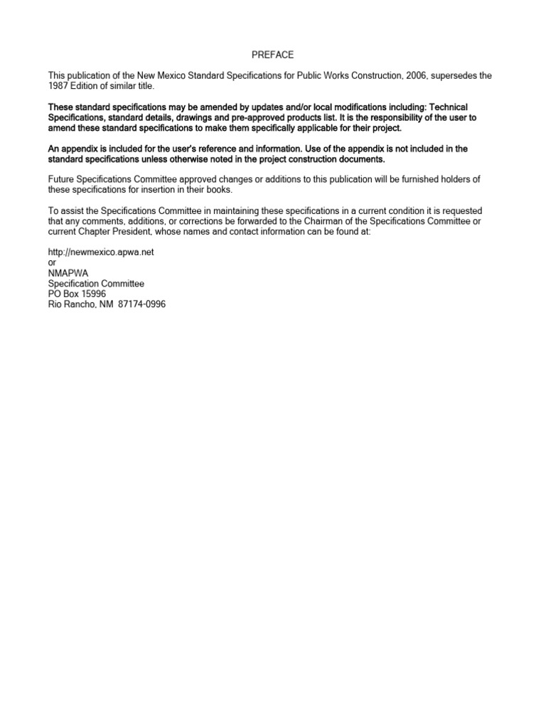 APWA Consolidated | PDF | Concrete | Road Surface