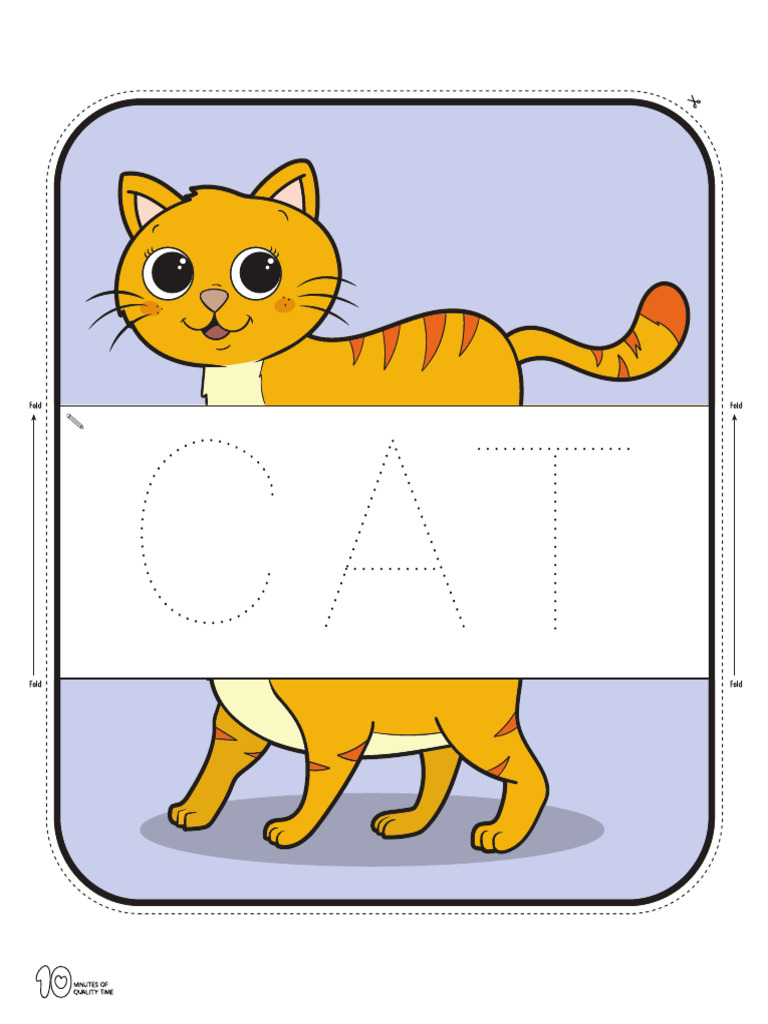 Early Writing Cat Color | PDF