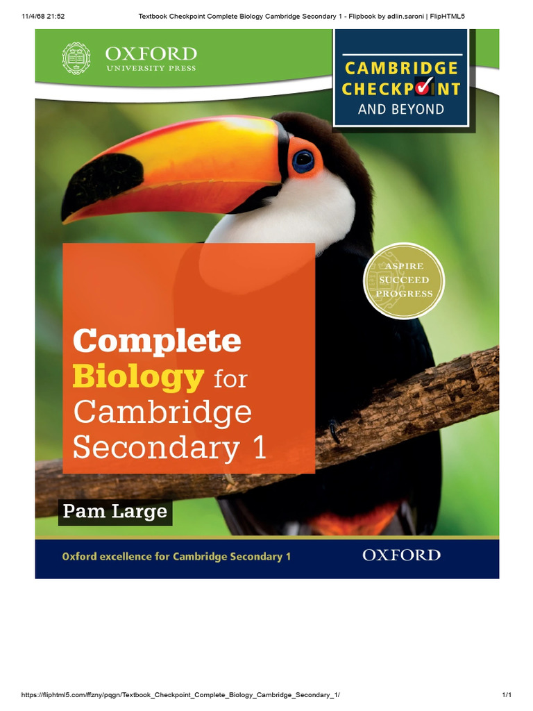Textbook Checkpoint Complete Biology Cambridge Secondary 1 - Flipbook ...