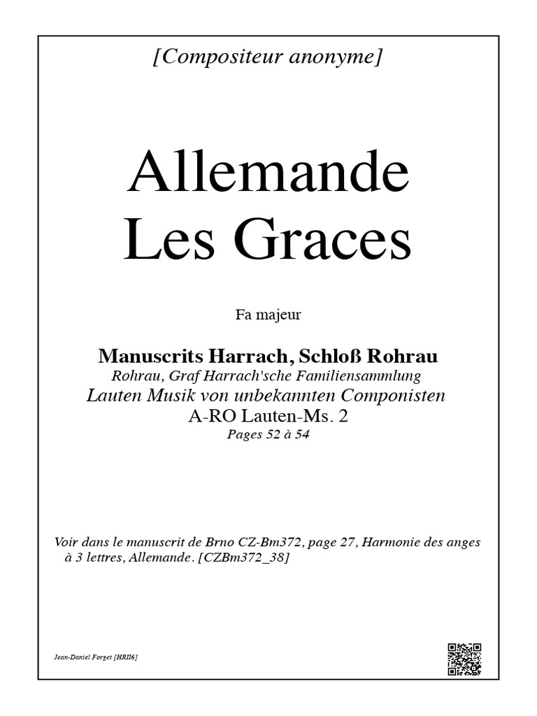 HRII6 Ano Les Graces | PDF