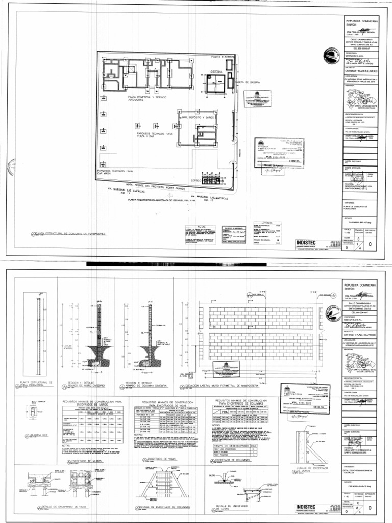 3.-Planos Cisterna y Septico | PDF