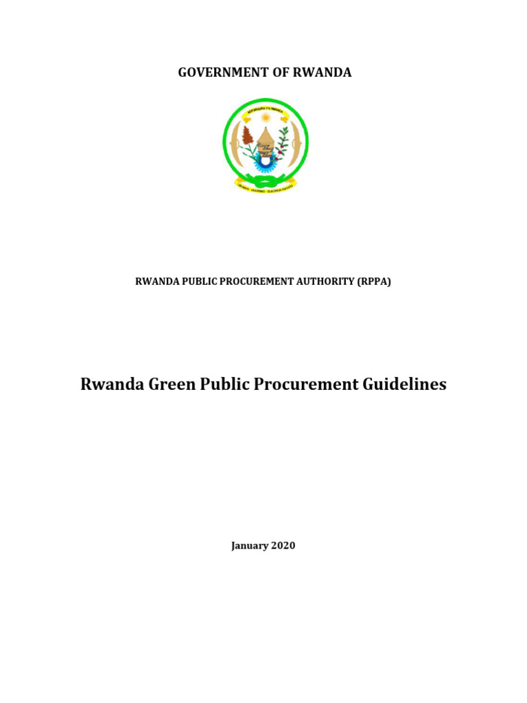 Green Procurement Guidelines | PDF | Sustainability | Chlorofluorocarbon
