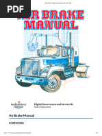 The Official Air Brake Handbook - Ontarca | PDF | Brake | Trailer (Vehicle)