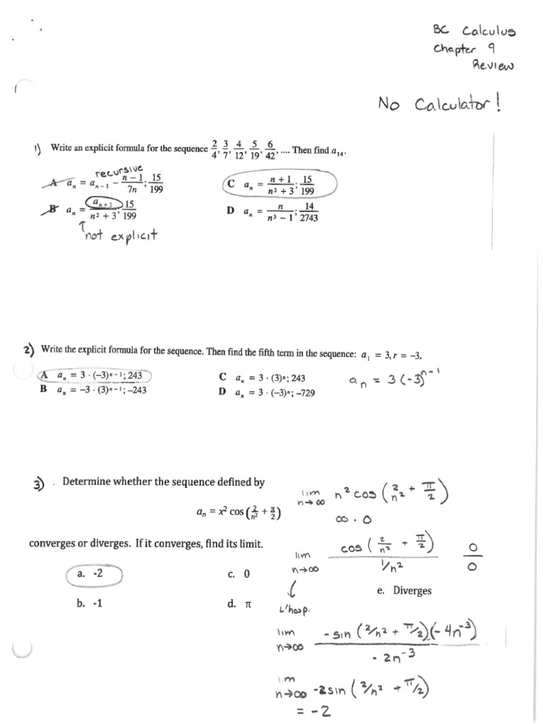 Review Chapter 9 Key | PDF
