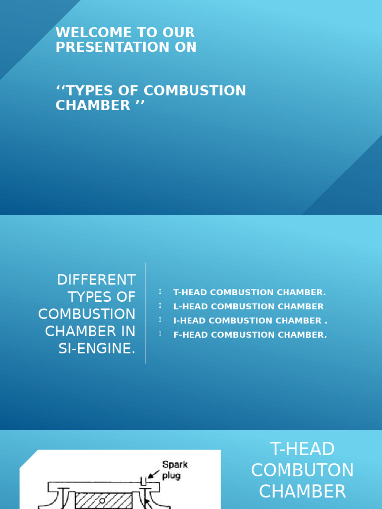 Types of Combustion Chambers Explained | PDF | Propulsion | Energy ...