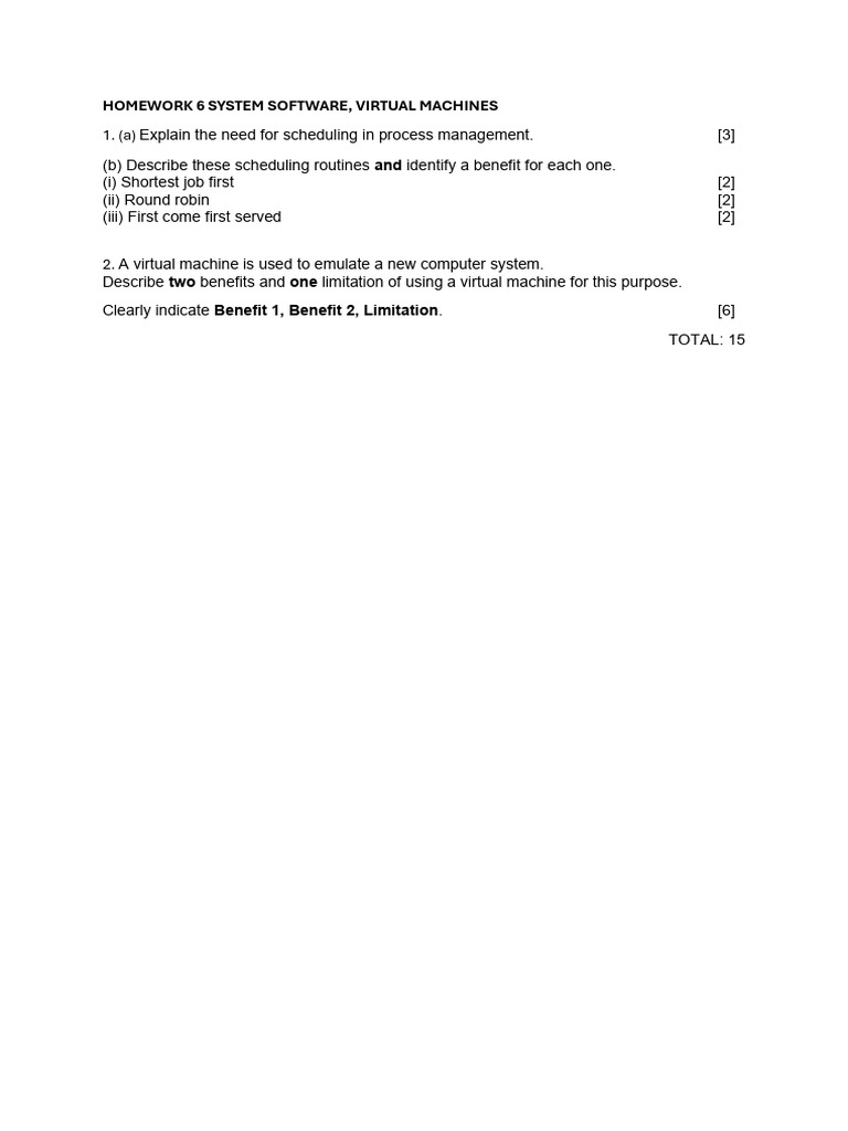 Homework 6 System Software | PDF