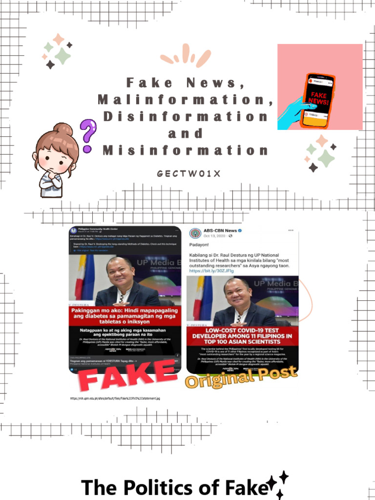 Impact of Fake News in Philippine Elections | PDF | Facebook | News
