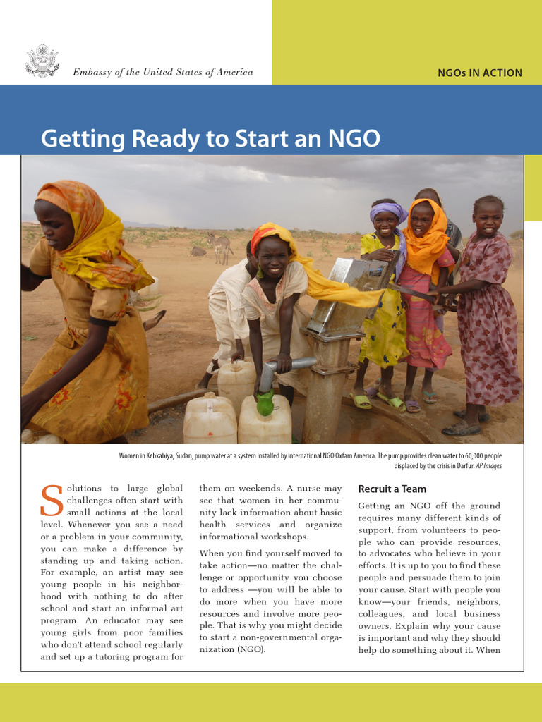 NGOs in Action Series Getting Ready To Start An NGO English Lo Res 508 ...